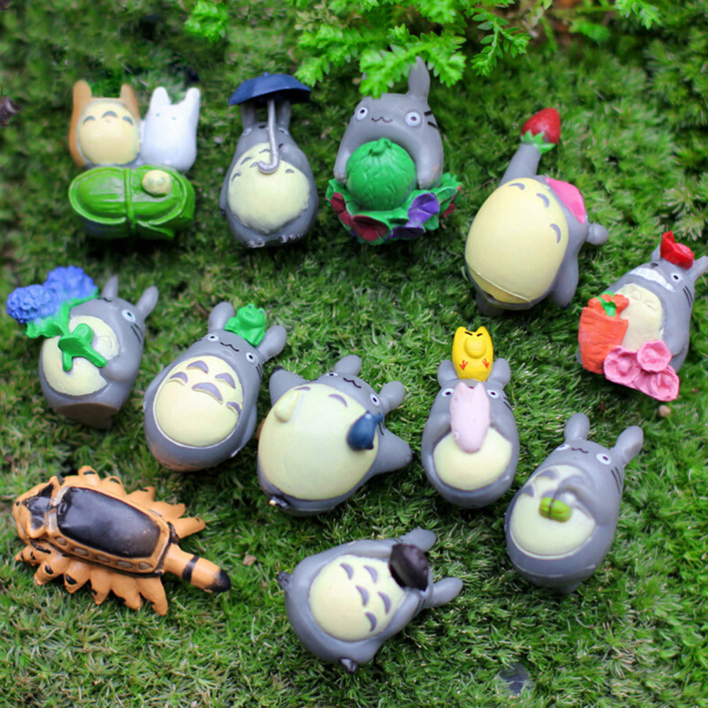 Totoro Figures - Set of 12 pieces – Sugoii Japan Shop